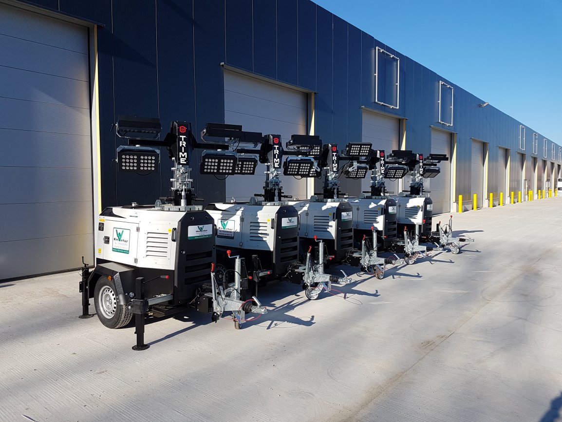 Mât d'éclairage mobile Eclairage LED huren? Snel en makkelijk via onze ...