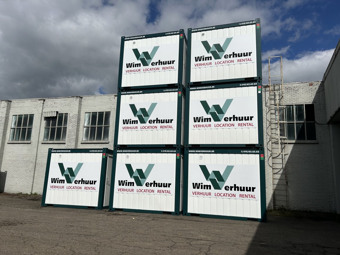 Sanitaire container huren? Snel en makkelijk via onze website! | Wim ...